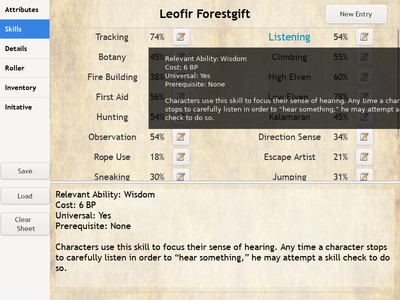 Digital Character Sheet 3 - Mr. Nate | DriveThruRPG