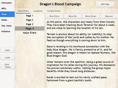 Digital Character Sheet 3 - Mr. Nate | DriveThruRPG